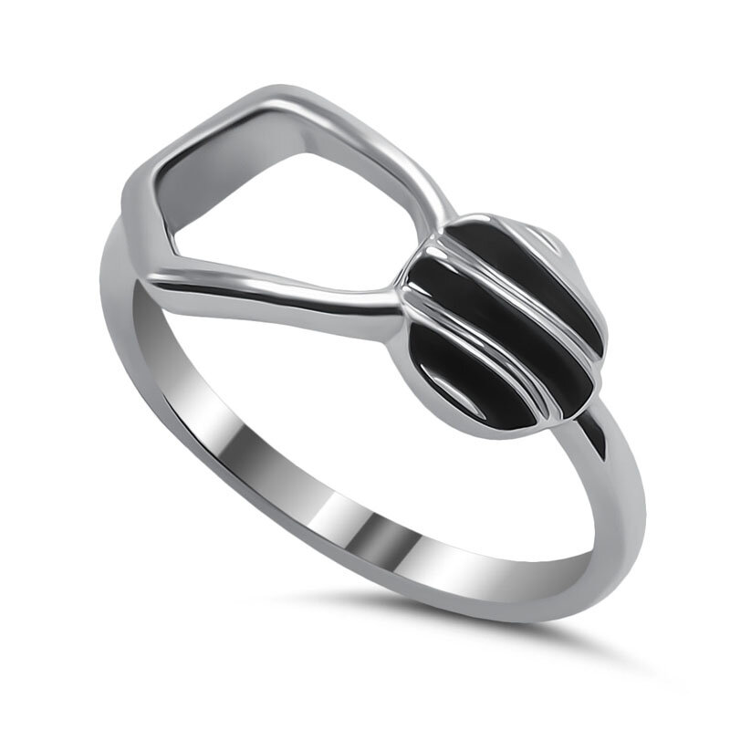 Кольцо, серебро, 925 проба