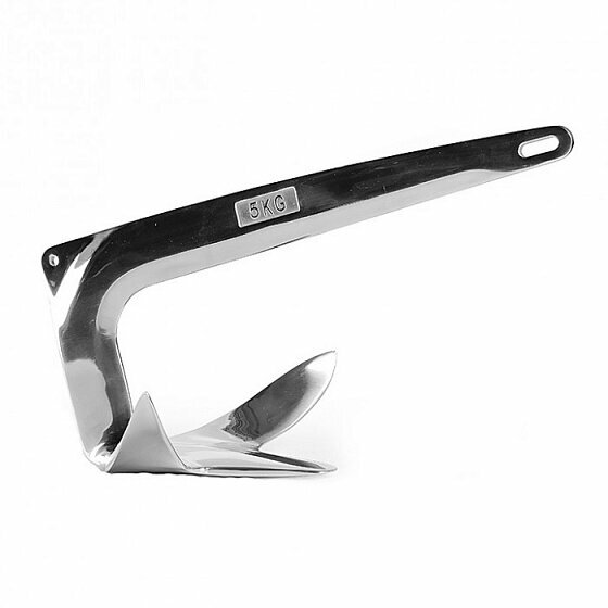 Якорь Брюса 5 кг (нерж) (Stronger TR)