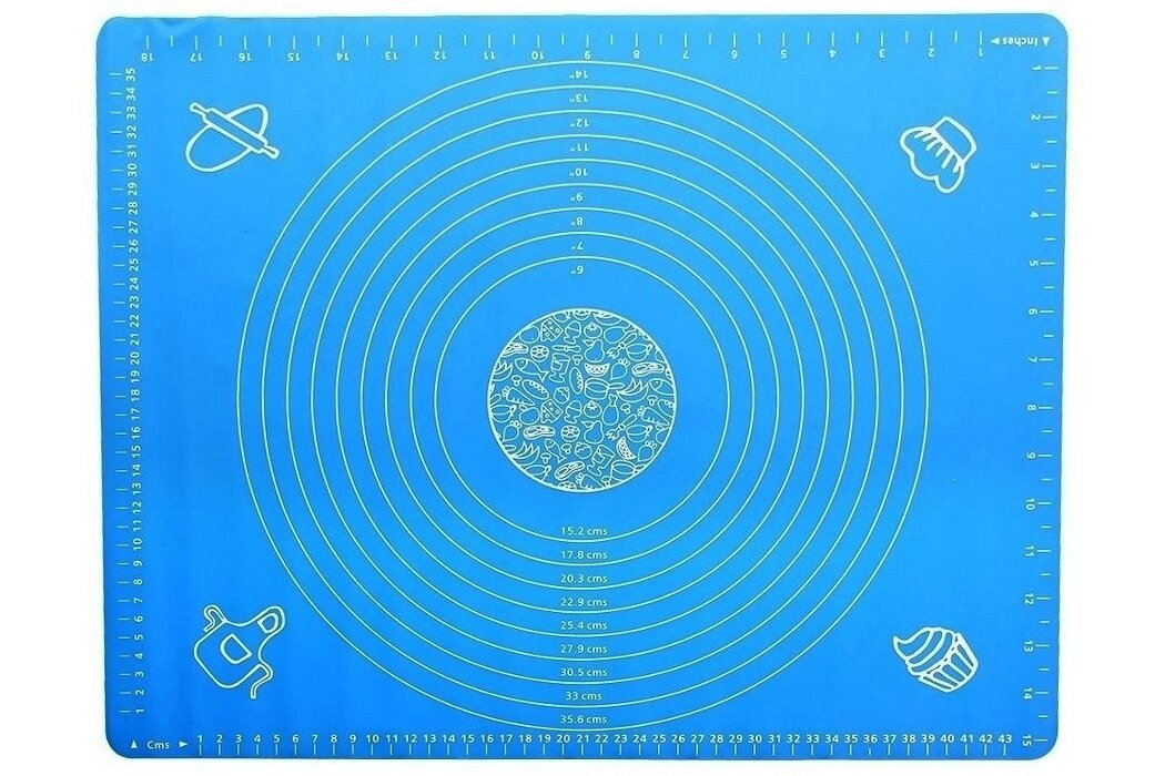 Коврик силиконовый 40х50 см для раскатки теста SUNHOME
