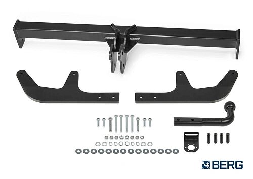 Фаркоп разборный Berg для Лада Ларгус универсал, фургон 2012-2021 2021-н. в./Ларгус Cross универсал 2014-2021 2021-н. в, шар A, 1300/75 кг, F.6011.003