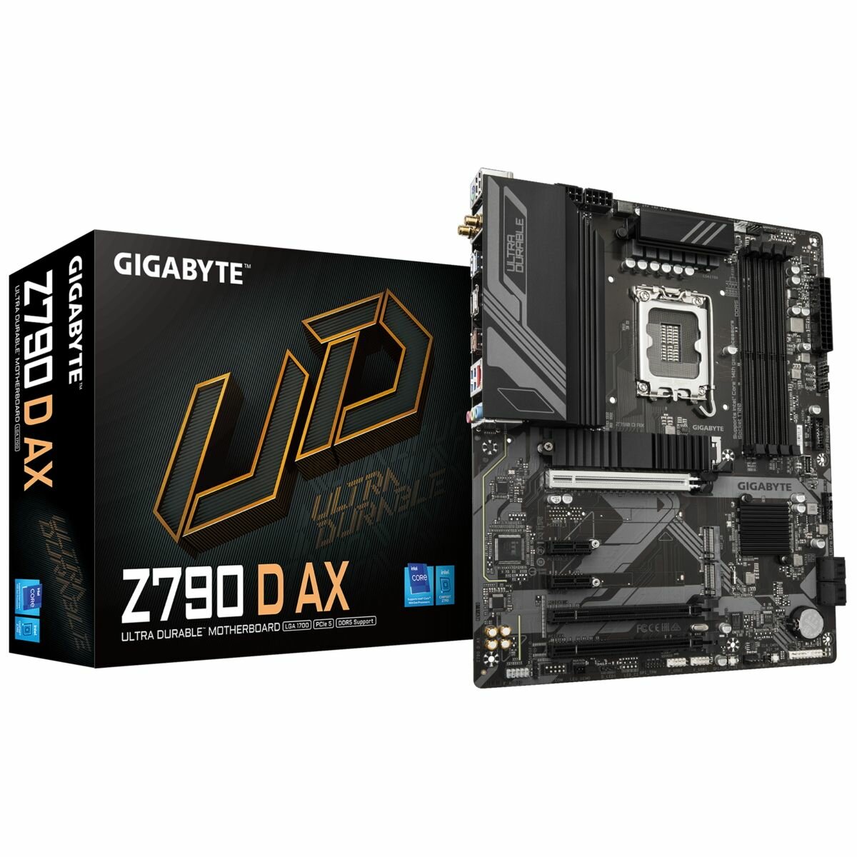 Материнская плата Gigabyte (Z790 D AX), LGA1700, Intel Z790, ATX, RTL