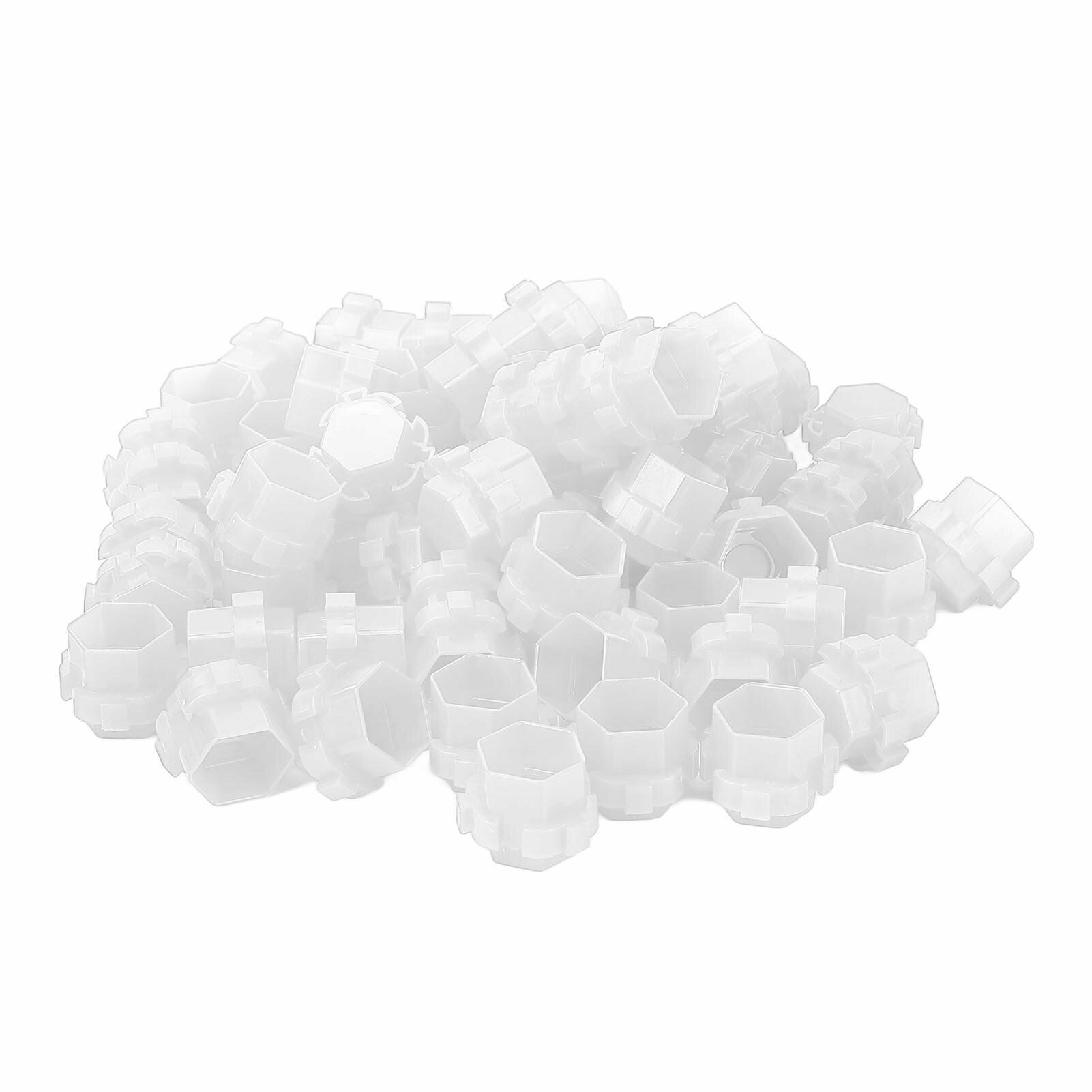 200 % татуировки чернила чашки для сотовой формы предотвращают падение с сплачиваемым микроблейным пигментным пигментным чашками прозрачные белые