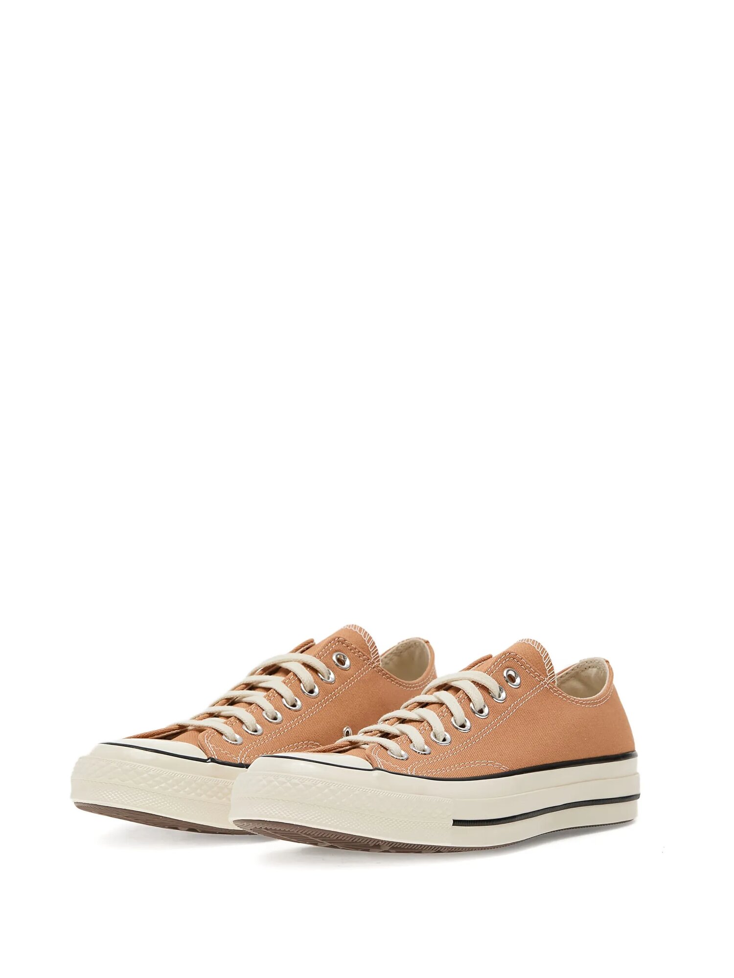 Кроссовки Converse Chuck 70, размер 9.5 US, черный/серый/оранжевый — фото 1
