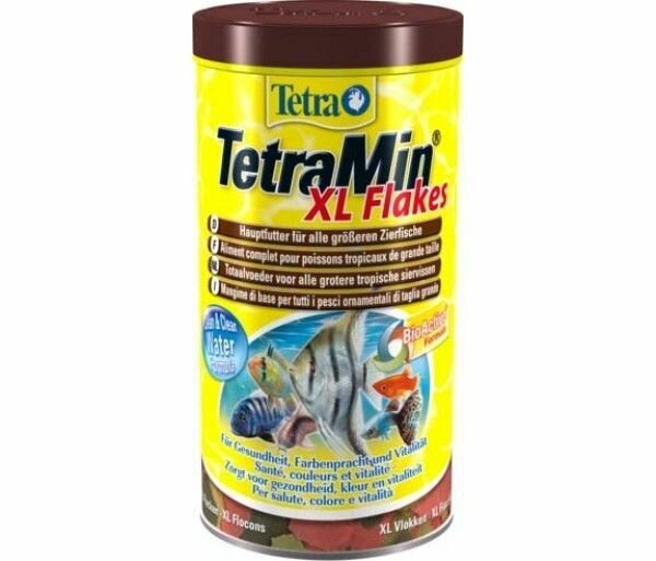 TetraMin XL корм для всех видов рыб крупные хлопья 500 мл