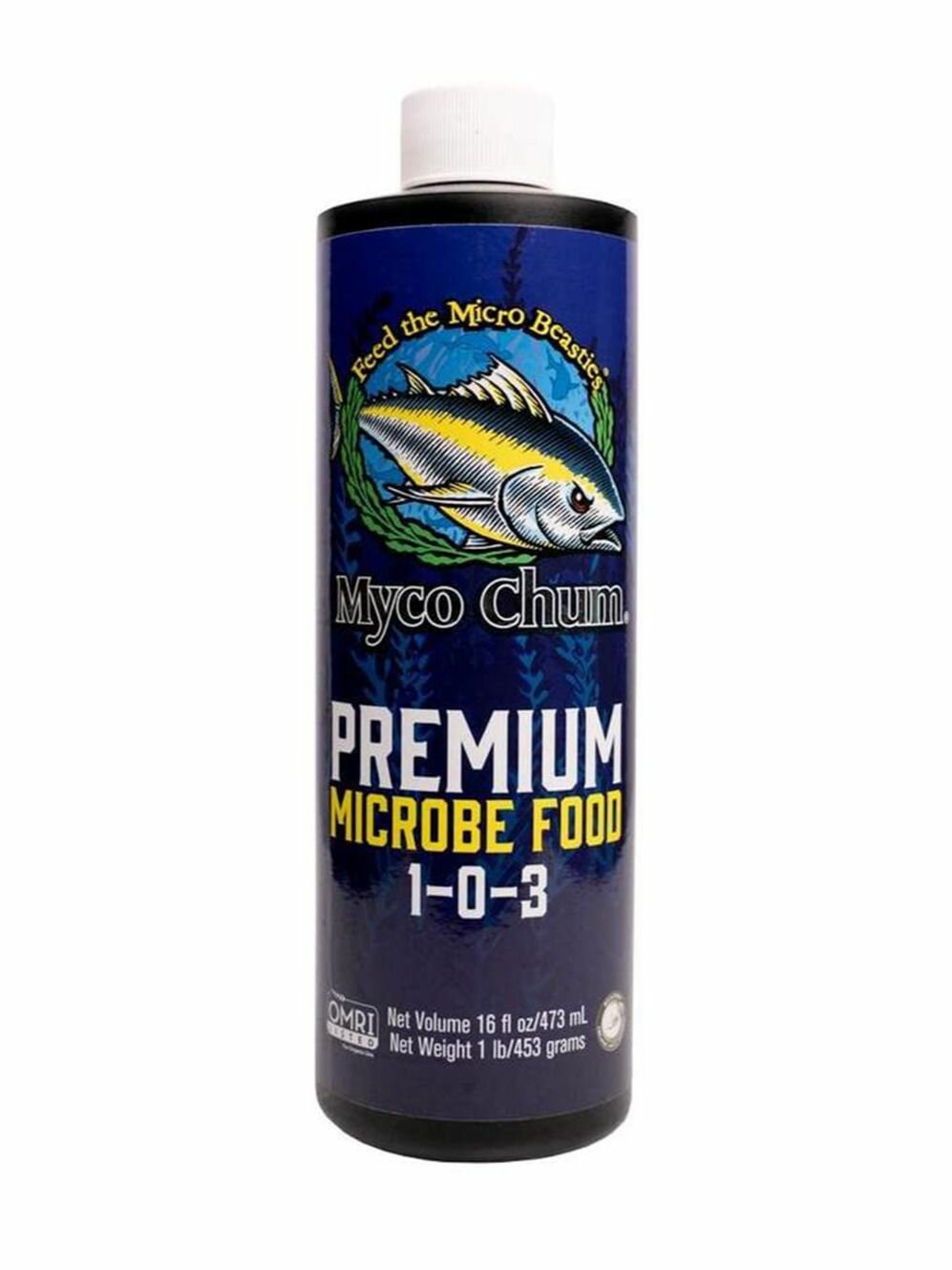 Удобрение для подкормки бактерий Microbe Food Chum Premium 473 мл.