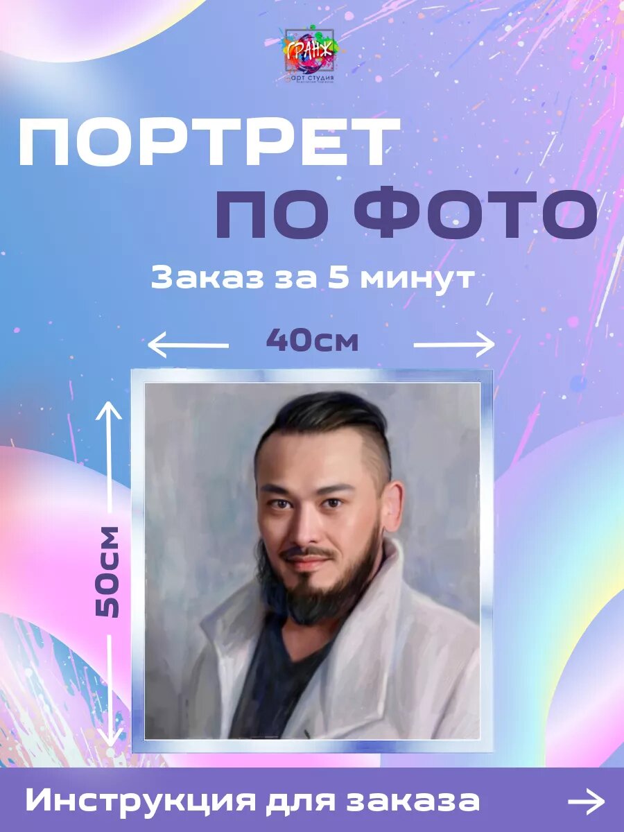 Картина по фото на холсте 40х50