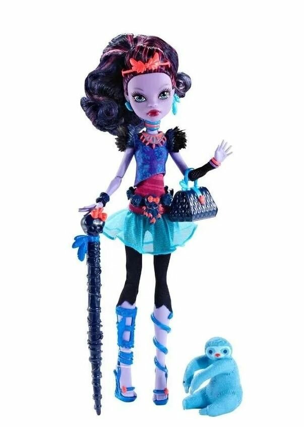Кукла Булитл Базовая и питомец Нидлс Jane Boolitle Monster high Монстер Хай