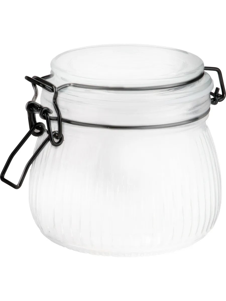 Банка стеклянная для сыпучих продуктов PERFECTO LINEA Grace 500 мл (34-025005)