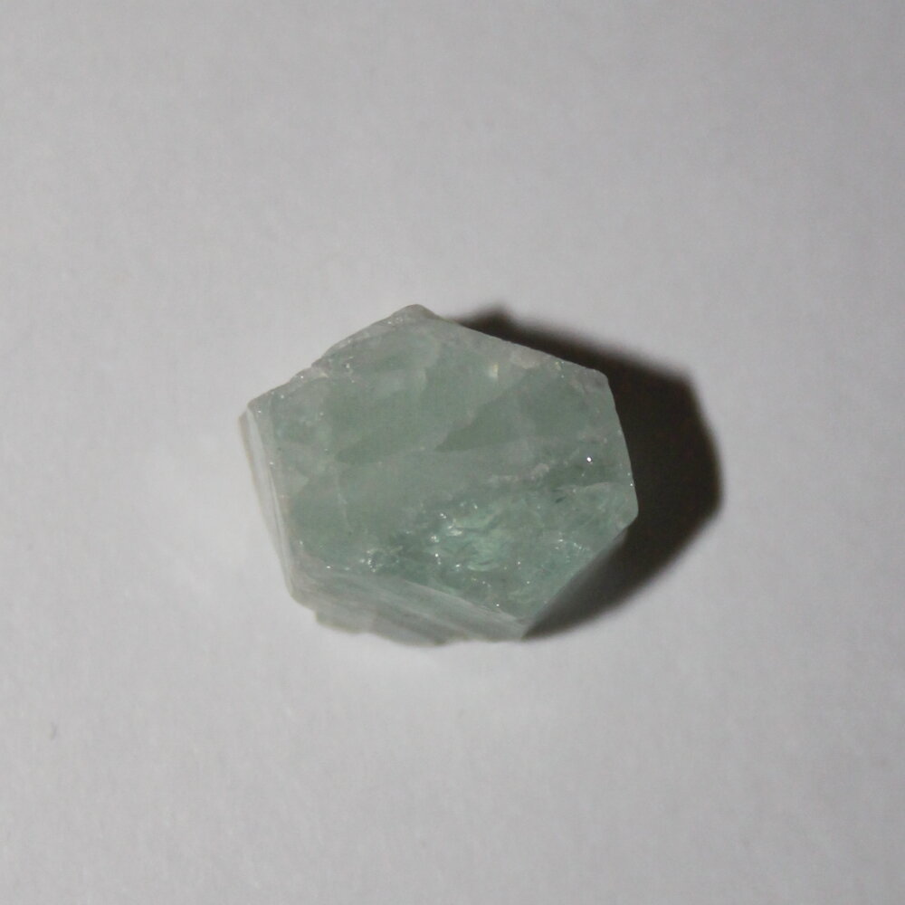 Кристалл голубого Берилла, коллекционный образец "True Stones"