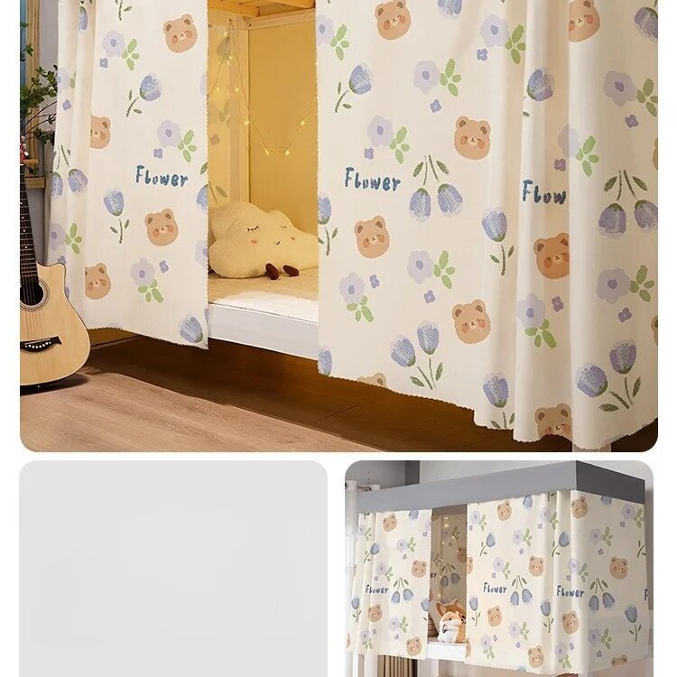 Занавеска на кровать для общежития, s двухъярусная односпальная шторка, для ceiling top, 26