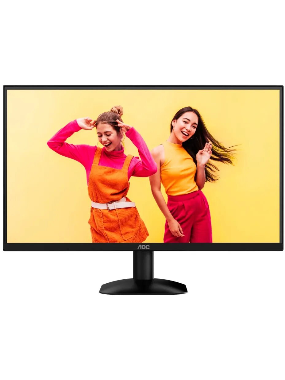 Монитор AOC 24B35HM2 , диагональ 23,8", разрешение 1920x1080, частота 100 Гц