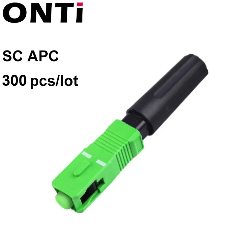 ONTi SC APC оптический коннектор, 300шт