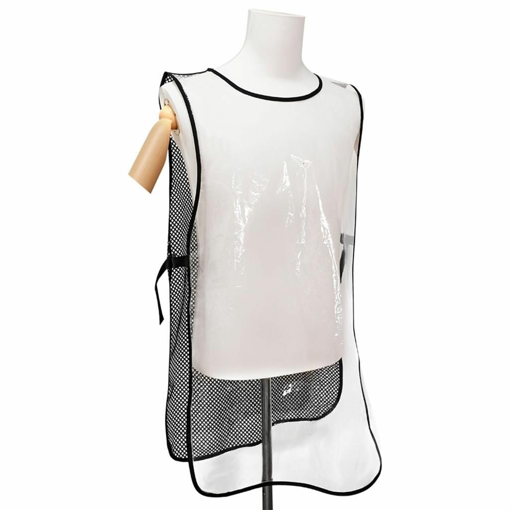 Стильный защитный фартук-накидка для барбера