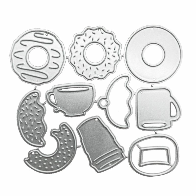 (1 комплект) Вырубка для декупажа/скрапбукинга Чашка