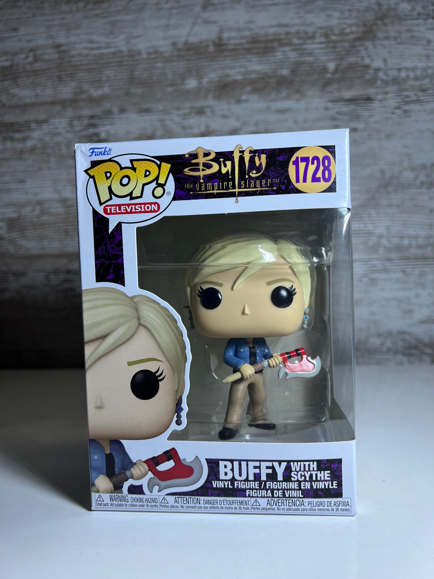 Фигурка Фанко Баффи — истребительница вампиров, Buffy the vampire slayer, Buffy with scythe, 10 см от Funko