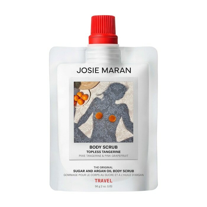 JOSIE MARAN Скраб для тела Sugar and Argan Oil Body Scrub (Topless Tangerine) 56 г