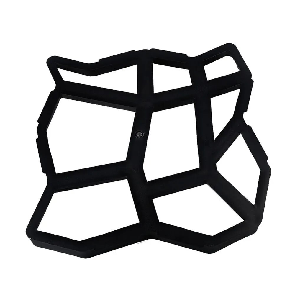 Форма для брусчатки 9 секций ПВХ 35x35 см для тротуарной плитки из бетона