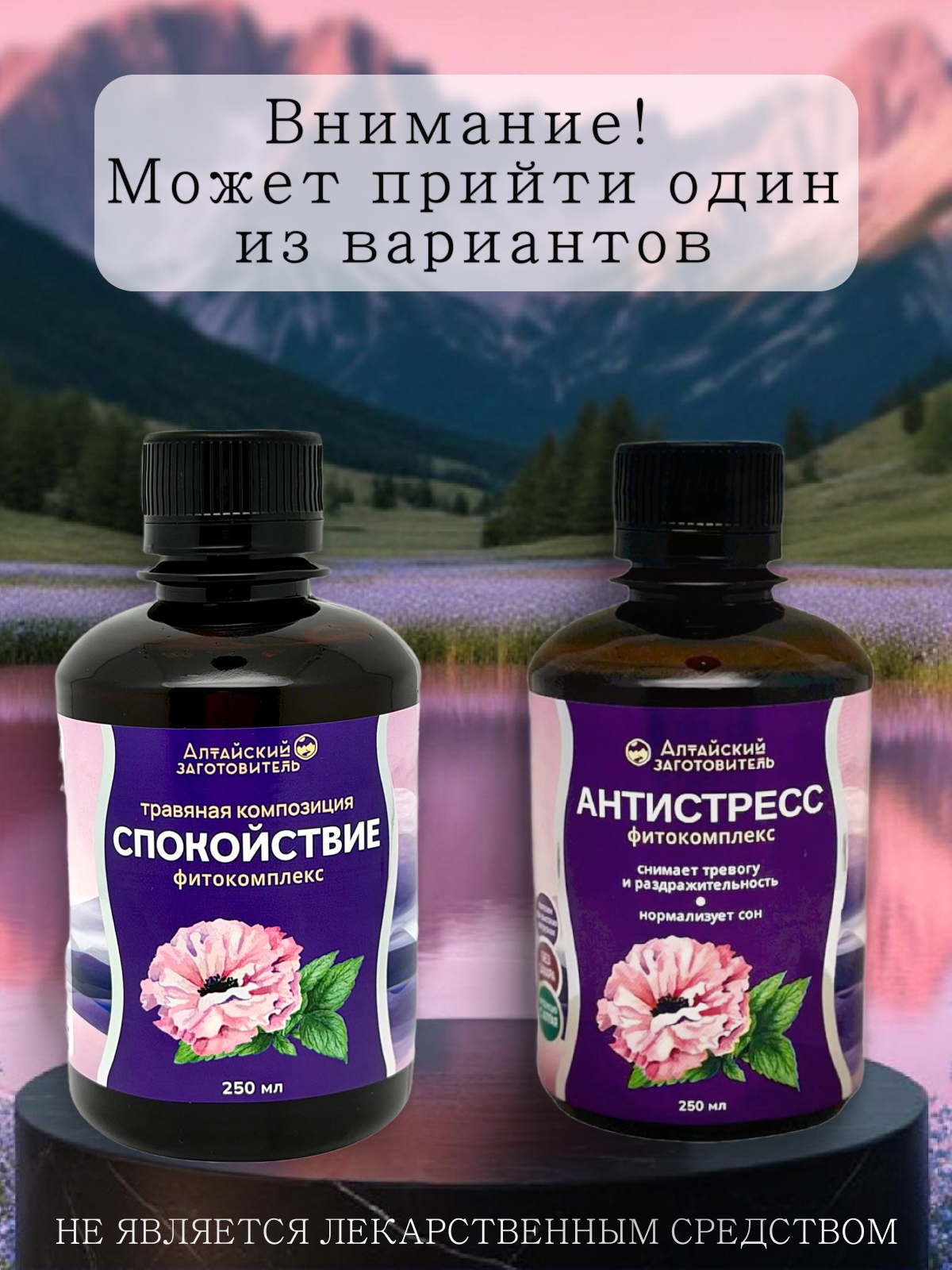 Фитокомплекс "Антистресс"против тревоги и раздражительности 250мл