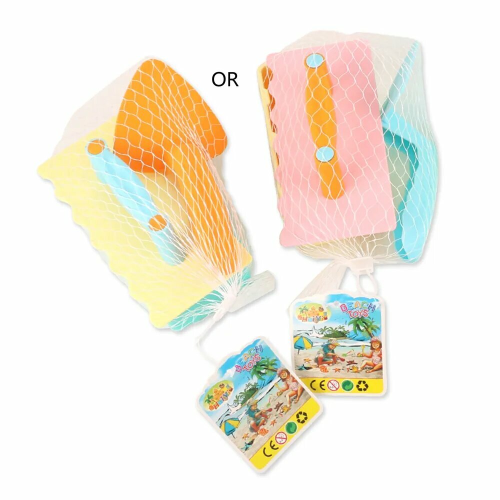 Набор игрушек для песка на пляже детей: лопатка совок коробка