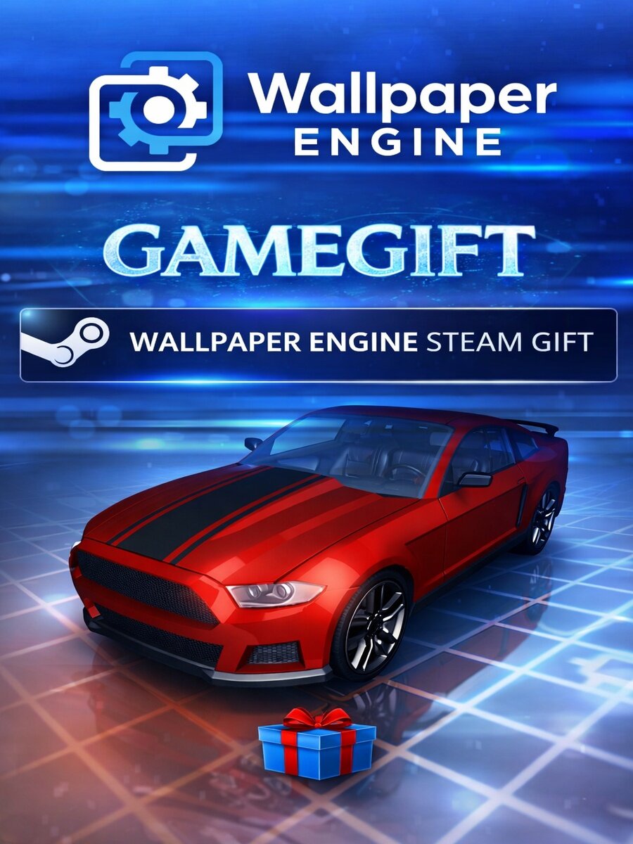 Игра Wallpaper Engine для STEAM ПК (PC) | Страна активации - ОАЭ | Подарком на Ваш аккаунт | Автовыдача