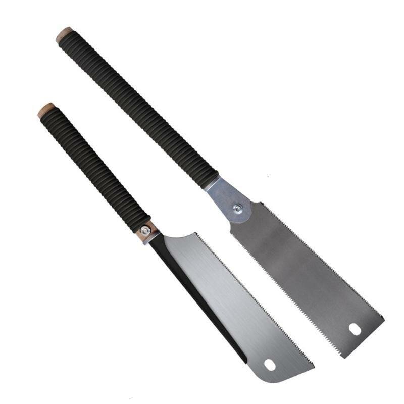 Деревообрабатывающая пила в японском стиле с обоюдоострой пилой-двусторонняя пила плюс задняя пила с зажимом