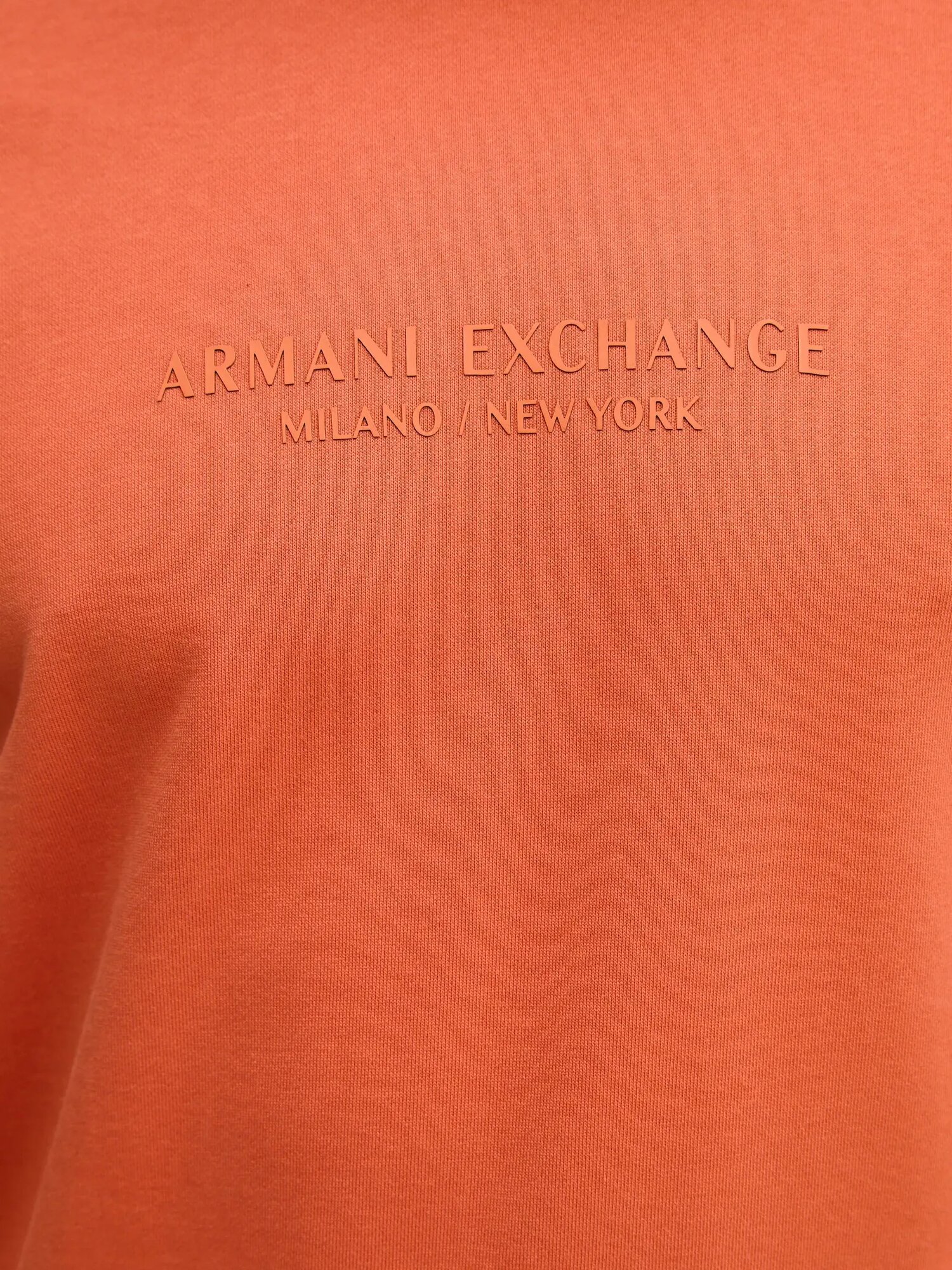 Худи Armani Exchange, размер L, , оранжевый — фото 1