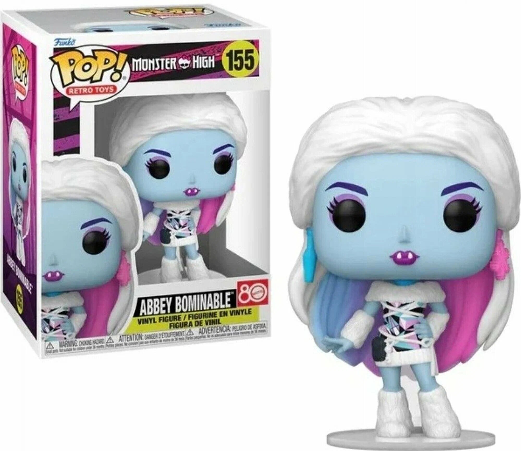 Фигурка Funko Pop! Abbey Bominable 155 Monster High из мультика Монстер Хай