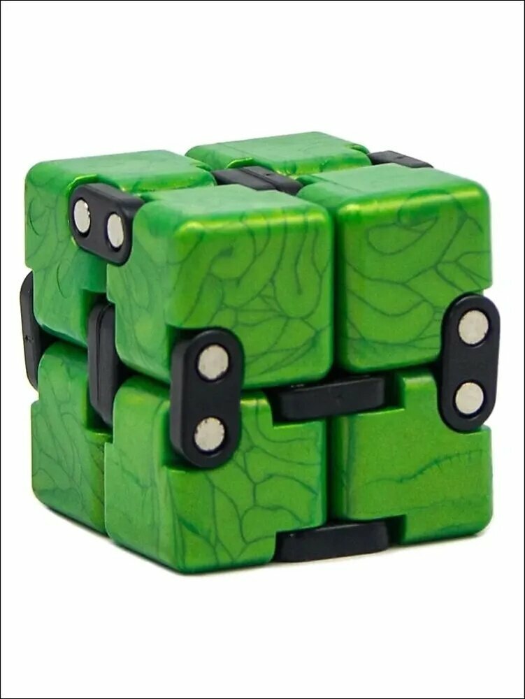 Головоломка Бесконечный кубик антистресс QiYi Infinite Cube (зеленый)