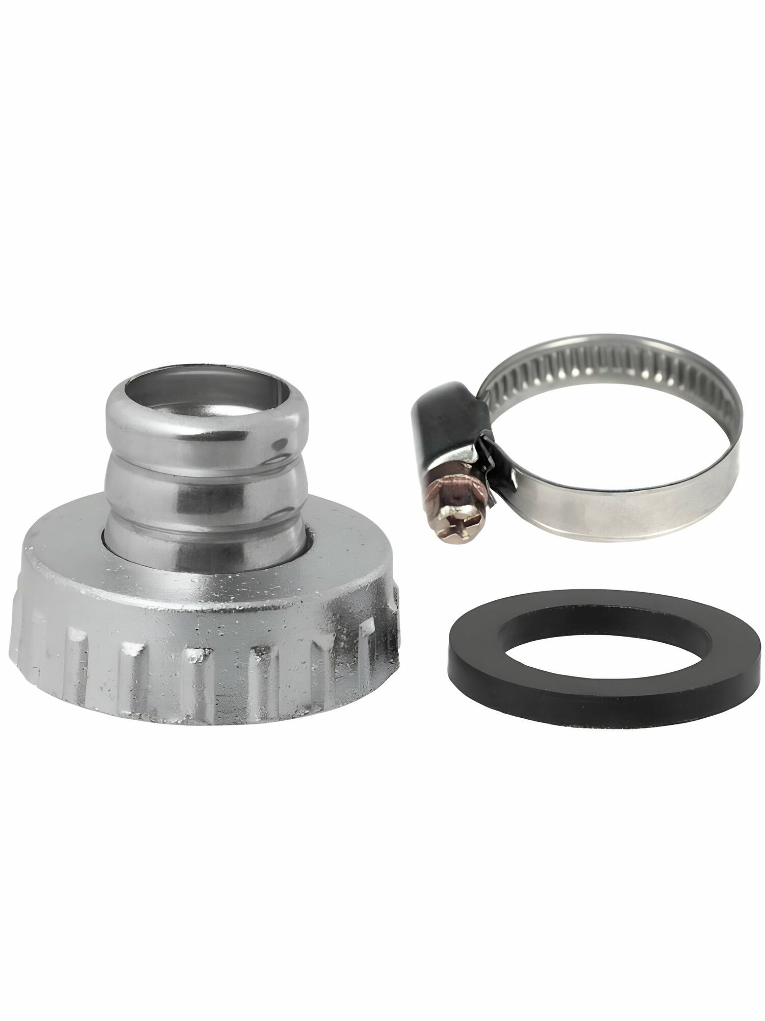 Штуцер для водоразборного крана MasterProf 1/2 дюйма, внутренний, серебристый, для систем отопления и водоснабжения