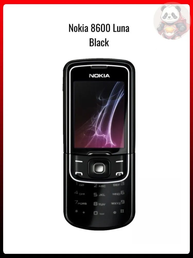 Мобильный телефон Nokia 8600 Luna слайдер, металл, 2 ГГц, 2 Мп