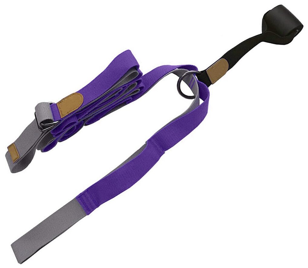 Эспандер для фитнеса пилатеса и йоги, спортивная петля для растяжки и гимнастики дома, универсальная регулируемая лента для похудения и упражнений для ног, рук и ягодиц, ленточный инвентарь