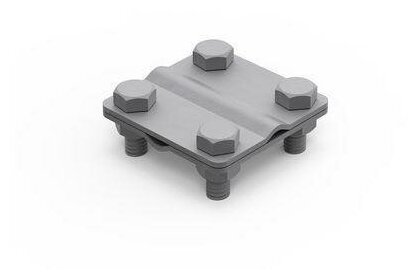 Соединитель крестовой пруток-пруток d8 DKC NG3104 (4шт. в упак.)