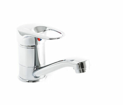 Смеситель Кухня SANTREK AQUA-635 "MODERN" шар. d-40 SB13 короткий нос (на гайке)