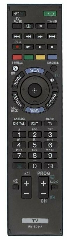 Пульт для телевизора SONY RM-ED061