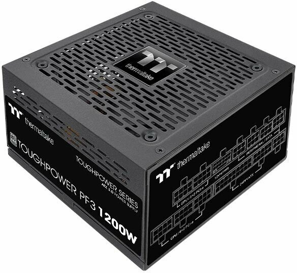 Блок питания 1200W Thermaltake Toughpower PF3 Gen.5 (PS-TPD-1200FNFAPE-3), черный, 80 Plus Platinum,