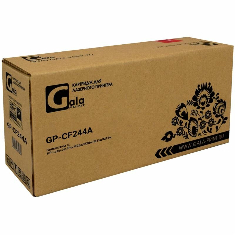 Картридж лазерный Galaprint 44A CF244A для HP черный совместимый