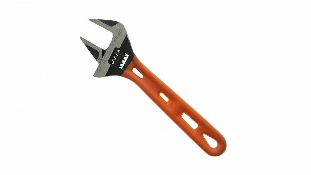 Ключ разводной 200мм, CrV сталь, увеличенный зев 34мм, Sturm! 1045-29-200