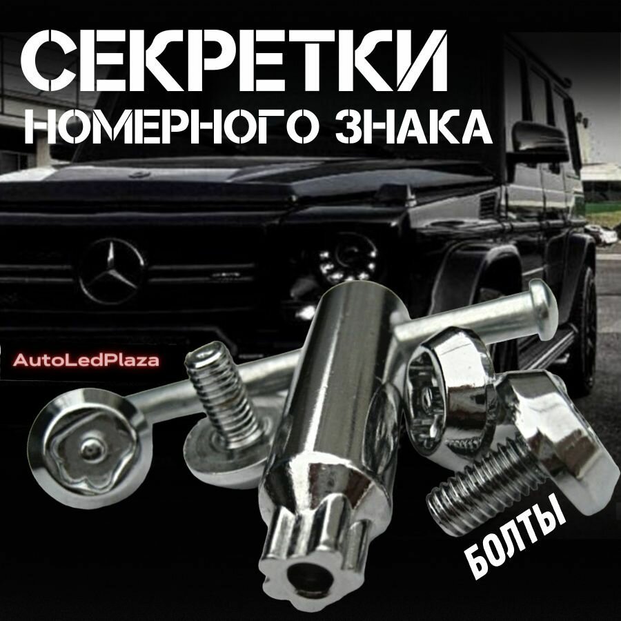 Секретки номерного знака