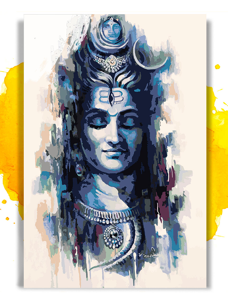 Картина по номерам на холсте Шива Арт, 30 х 40 см