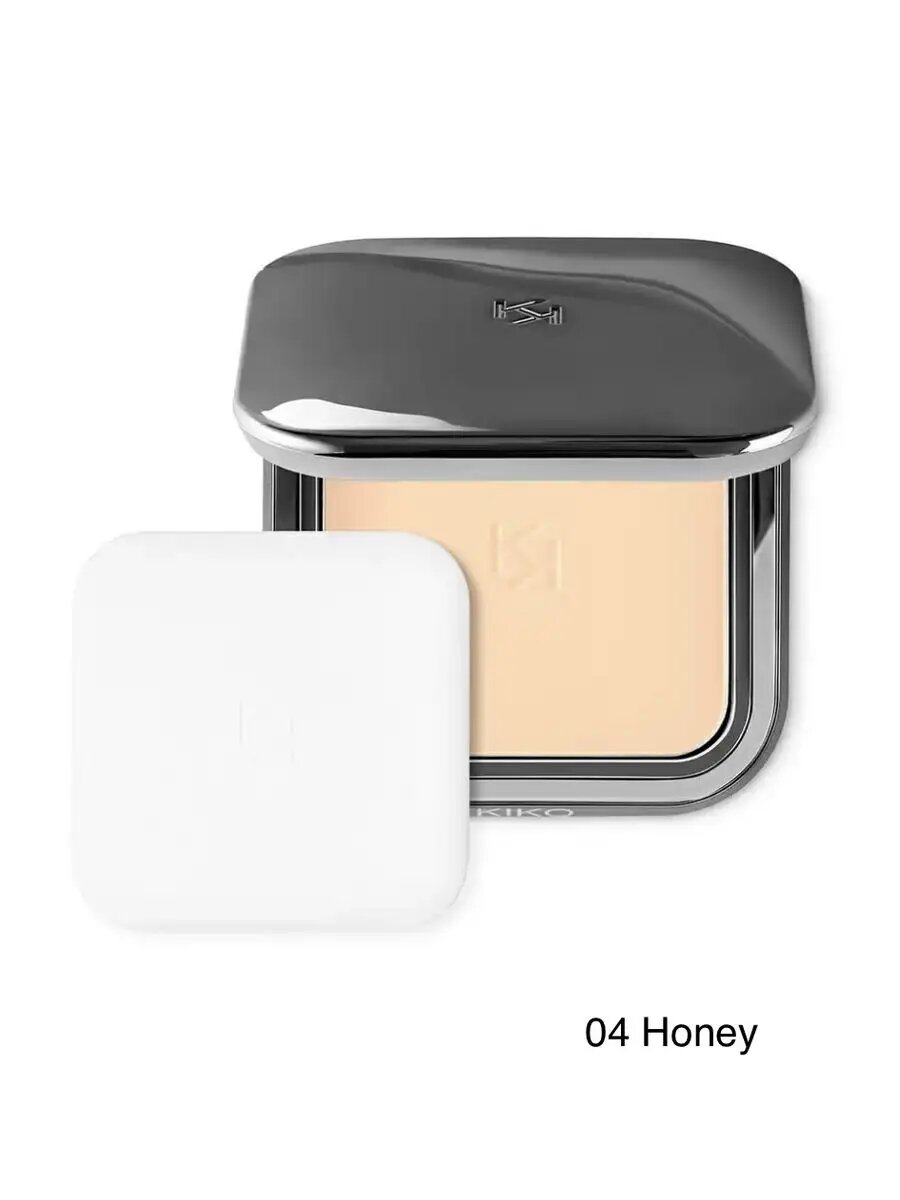 Спрессованная пудра с естественным матовым эффектом 04