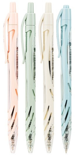 Ручка шариков. автоматическая Deli EQ70-BK ассорти d=0.7мм черн. черн. 1стерж