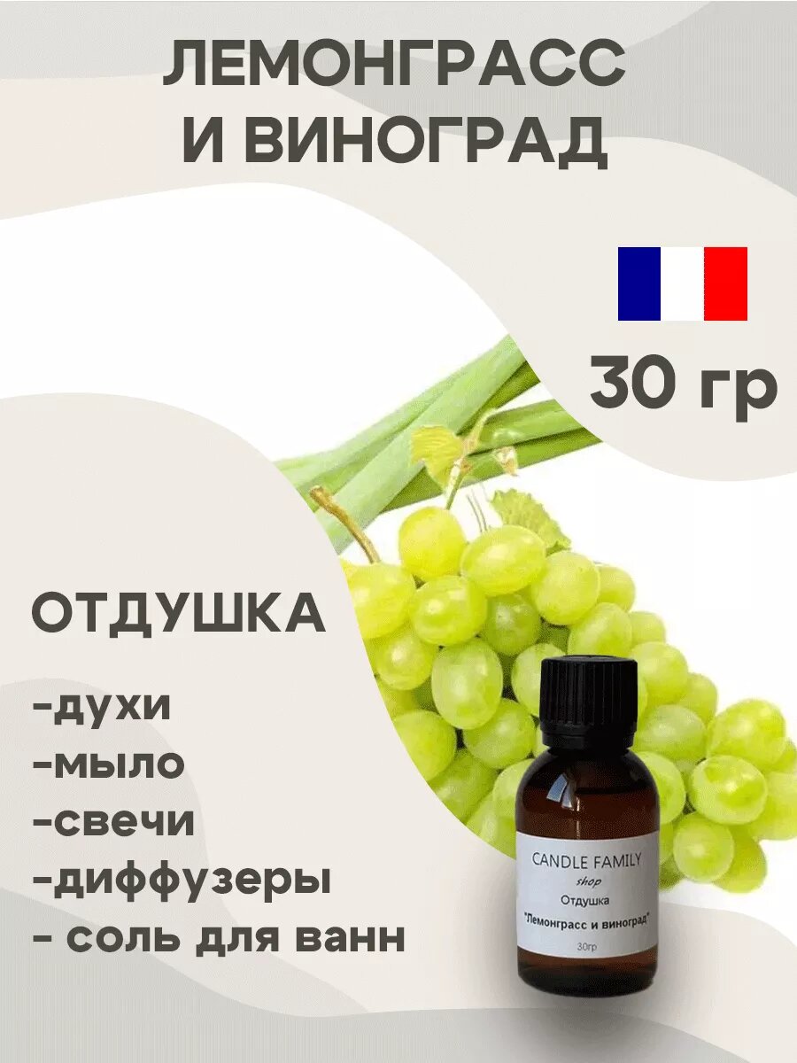 Отдушка для свечей и мыла. Ароматизатор косметический