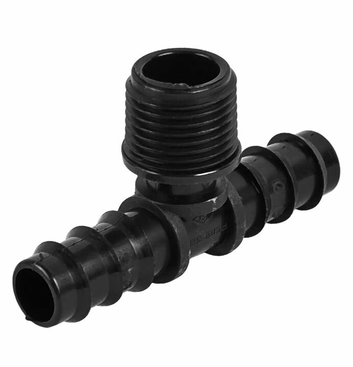 Тройник для ПНД трубки BOUTTE, 3/4"x16 мм