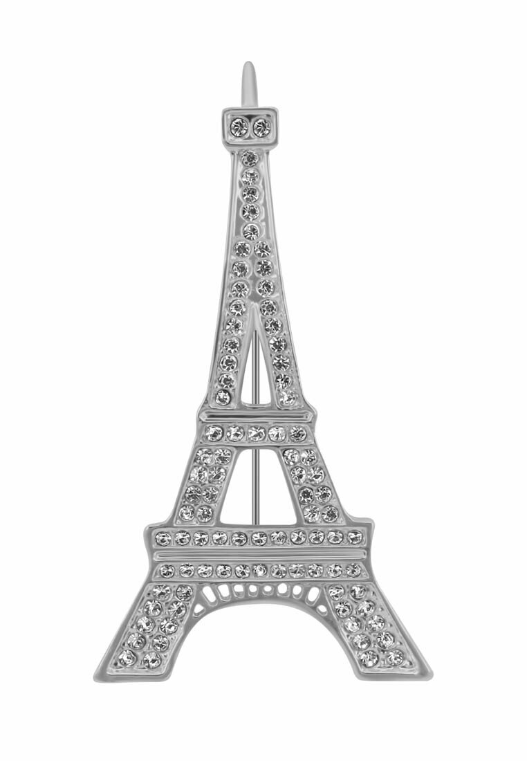 Брошь, стразы