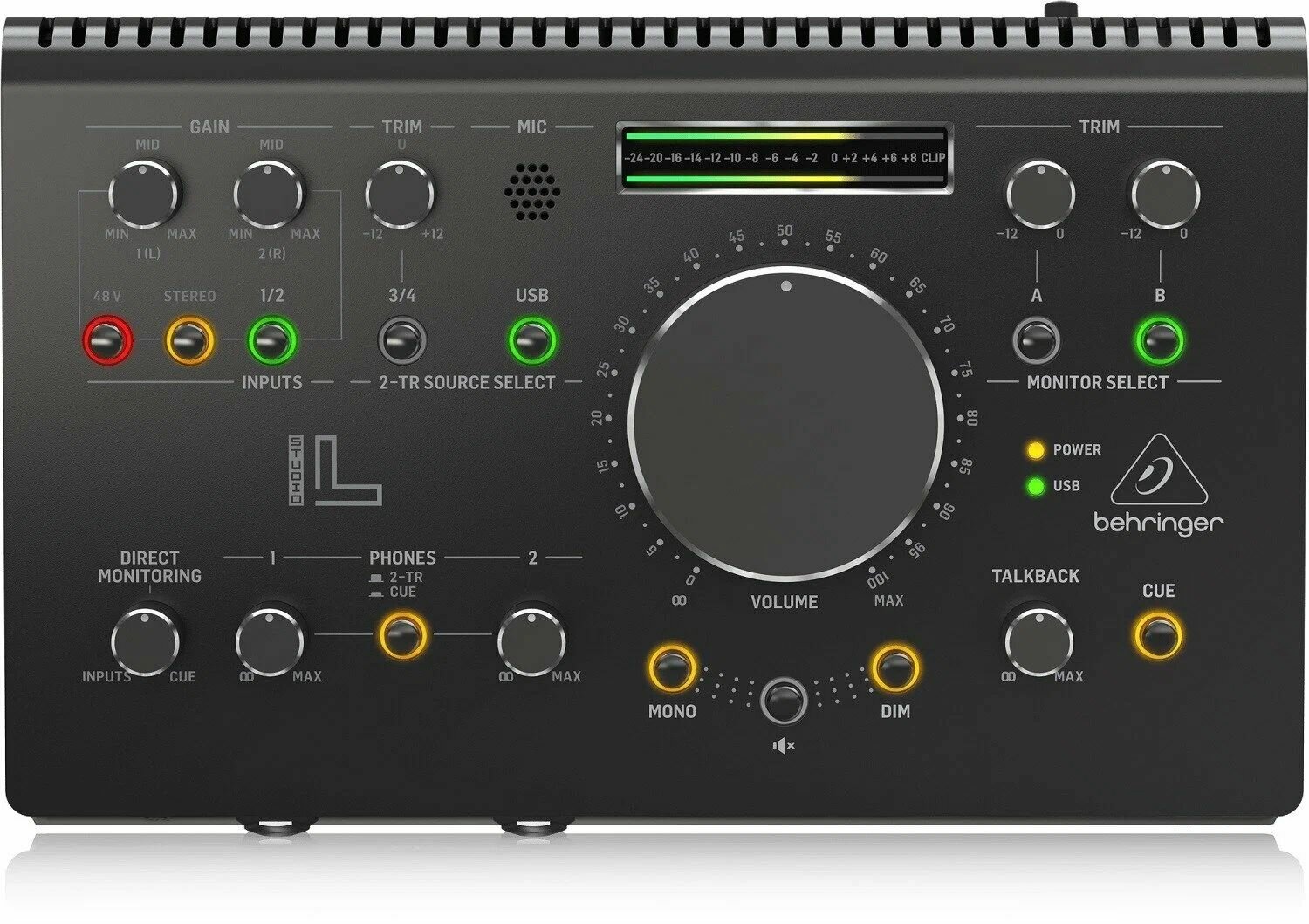 Звуковой интерфейс, мониторный контроллер Behringer STUDIO L USB