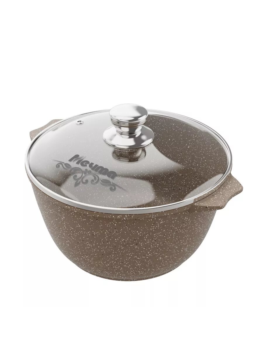 Кастрюля 2л АП Гранит brown арт.42806