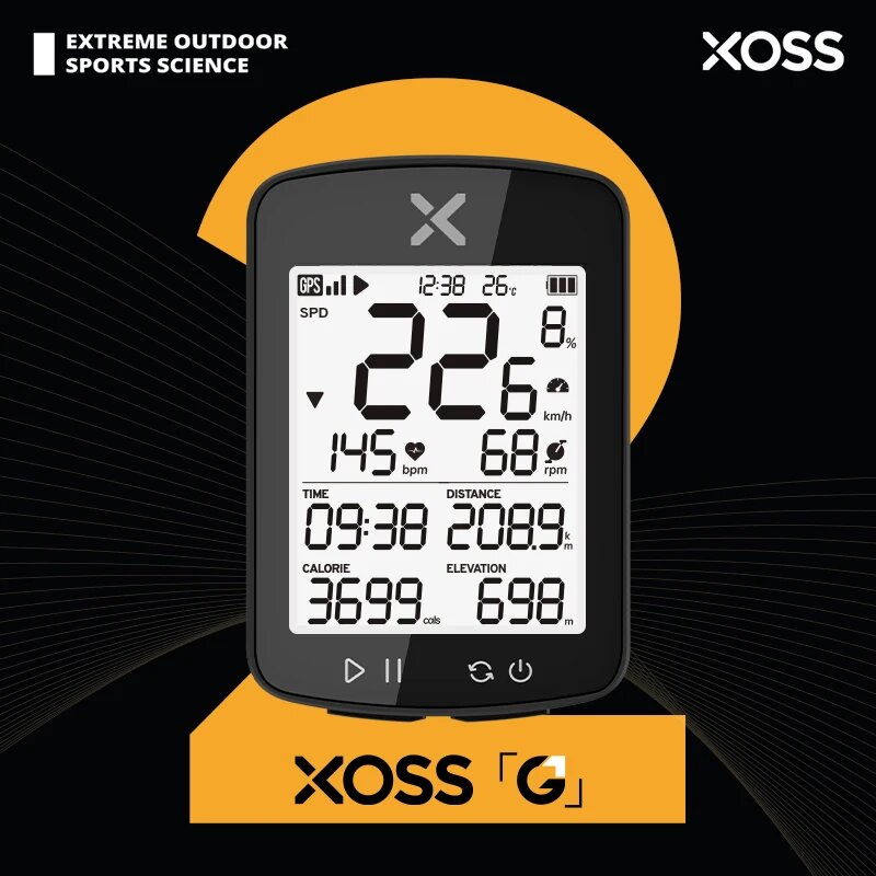 Велокомпьютер XOSS G2+ (G2 plus) — фото 1