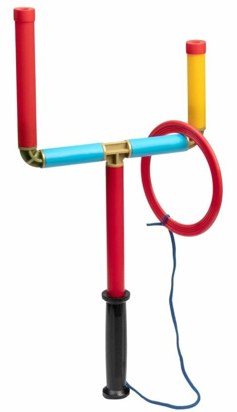 Кольцеброс "Поймай Кольцо", детская подвижная игра на развитие ловкости, меткости и координации движений, пластиковая игрушка для дома и улицы