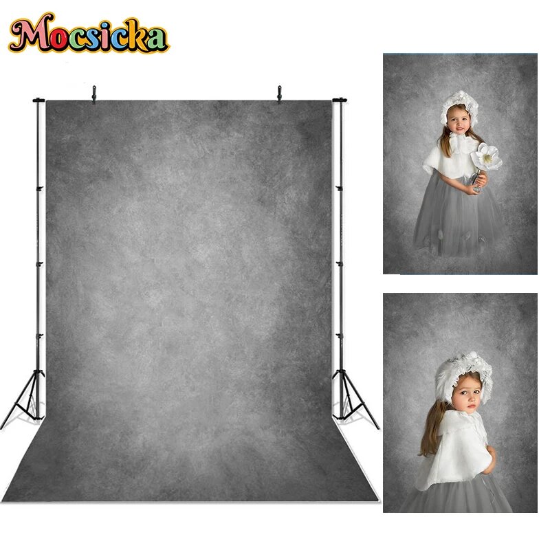 Фотофон виниловый Mocsicka 150x210см, серый, цвет 6