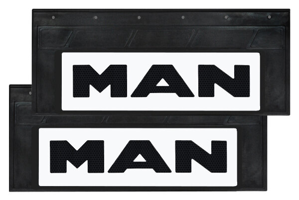 Брызговики светоотраж. 520х250 (передние резина) "MAN" к-т(17373)